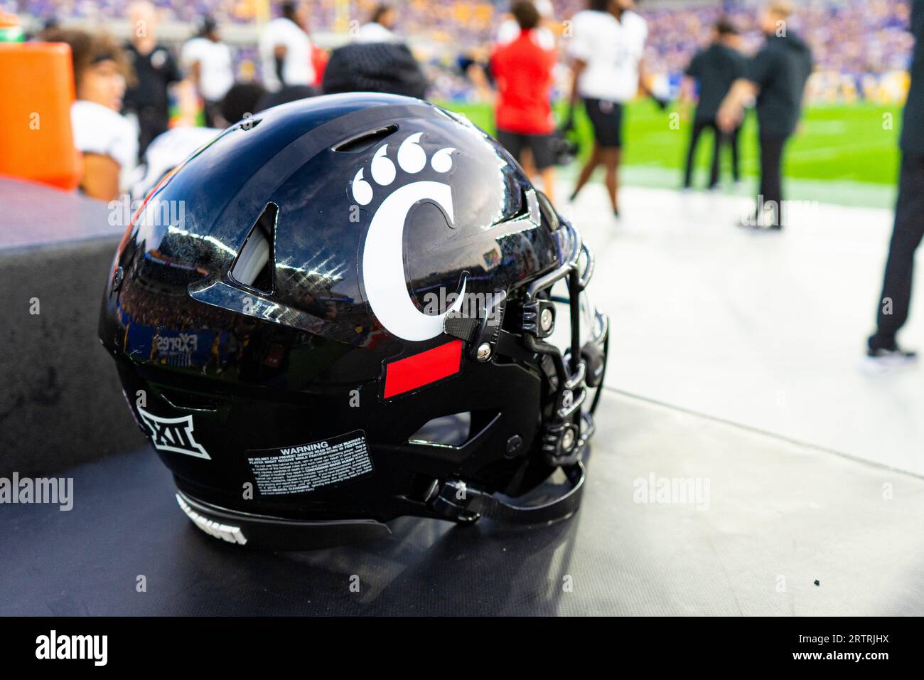 PITTSBURGH, PA - SEPTEMBER 09: A detailed view of a Cincinnati Bearcats ...