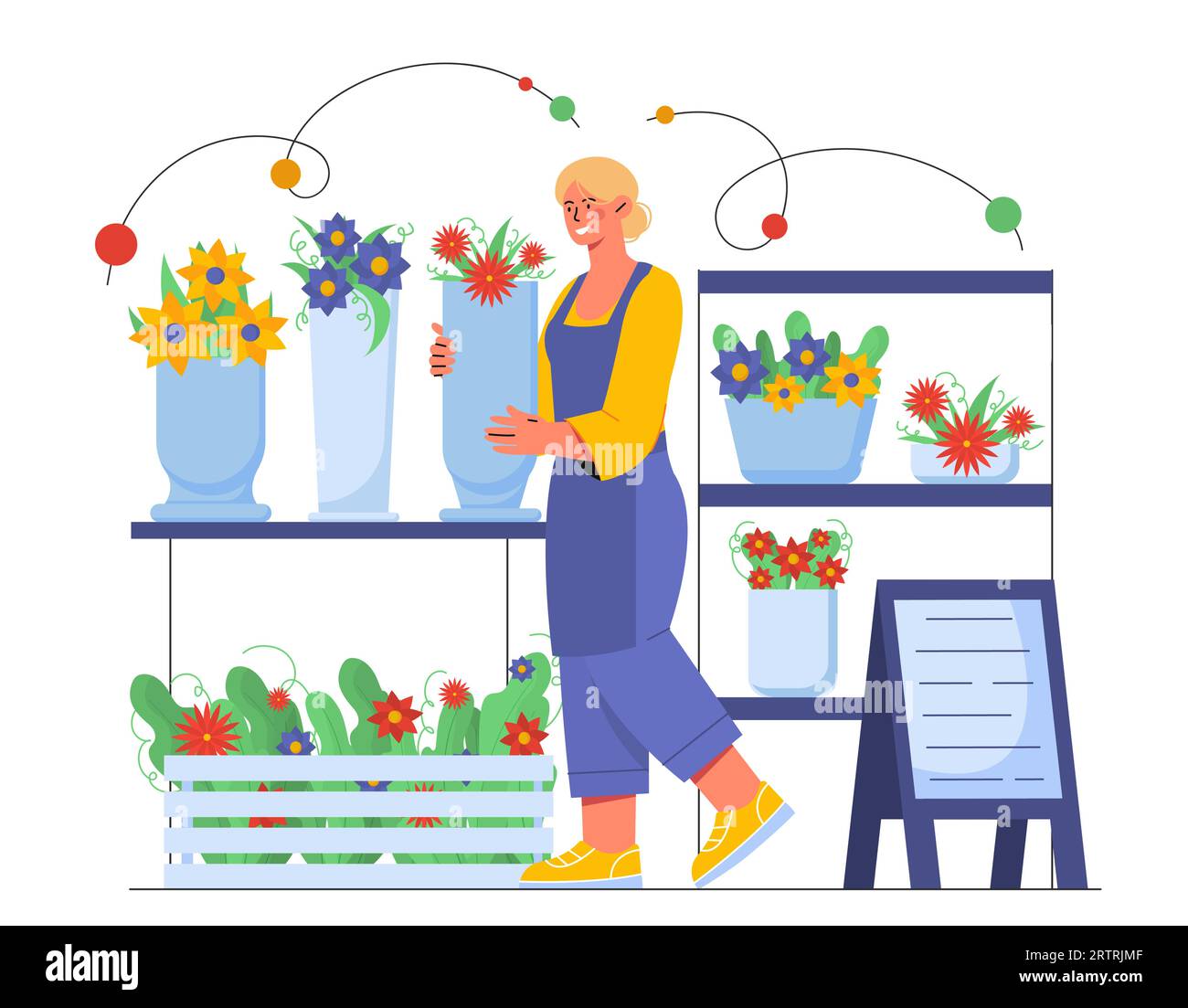 Apron shop Cut Out Stock Images & Pictures - Alamy