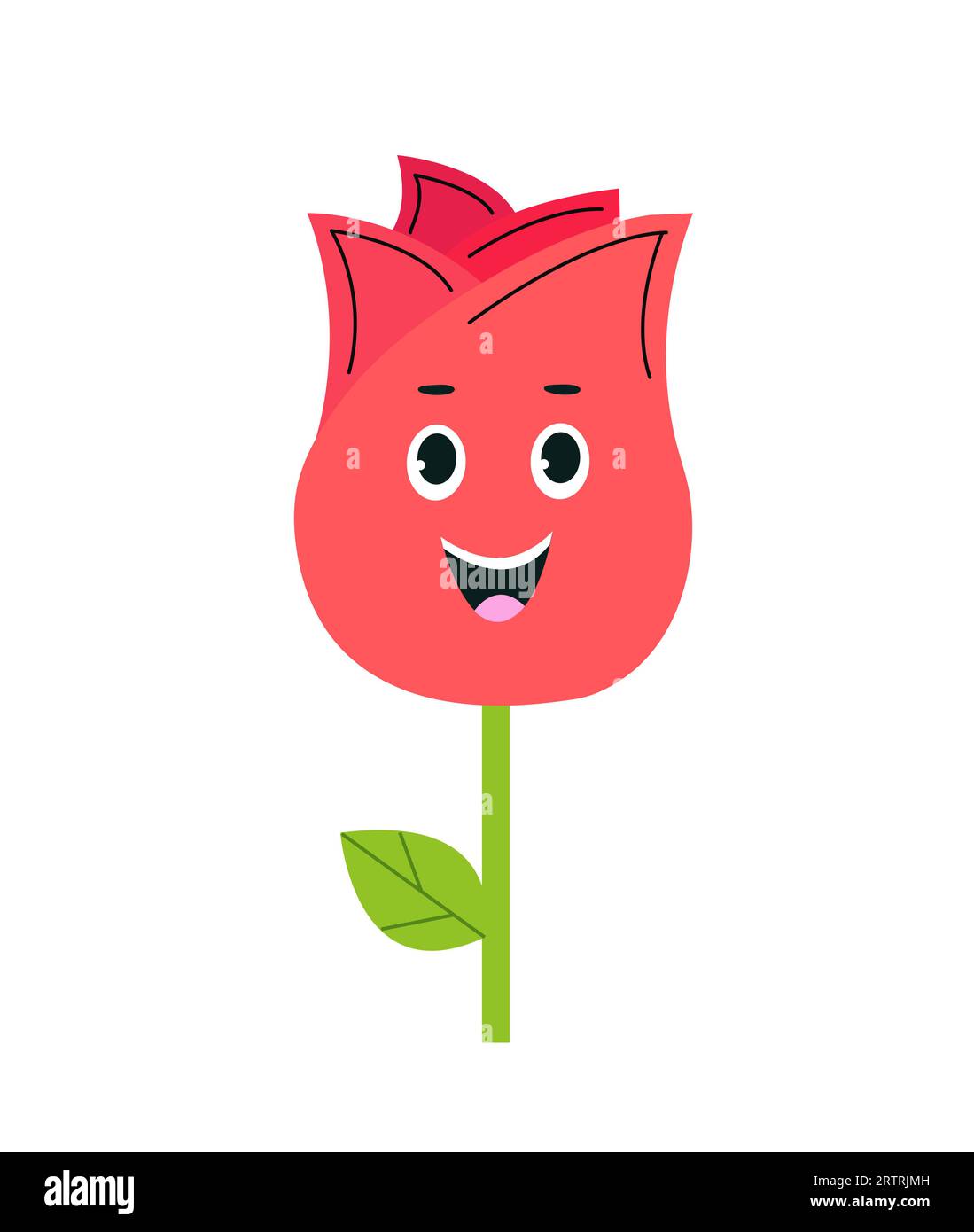 Emoticon flower vector concept Stock Vector Image & Art - Alamy
