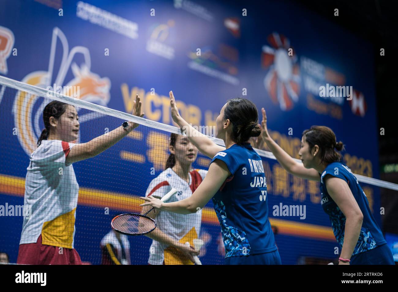 Hong Kong, China. 14th Sep, 2023. Rena Miyaura, Ayak Sakuramoto of ...
