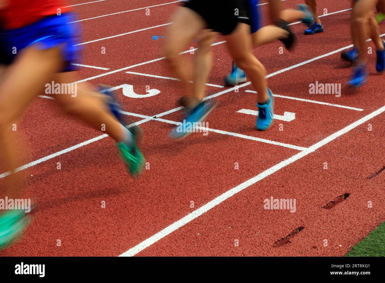 legs of a long distance runne Stock Photo - Alamy