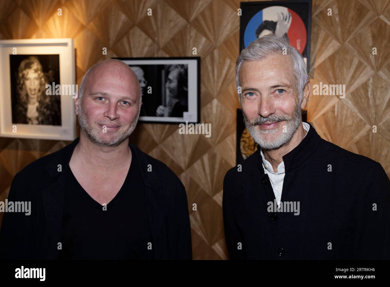 Paris, France. 14th Sept, 2023. Romain Battaglia and Dan-Marie Rouyer ...