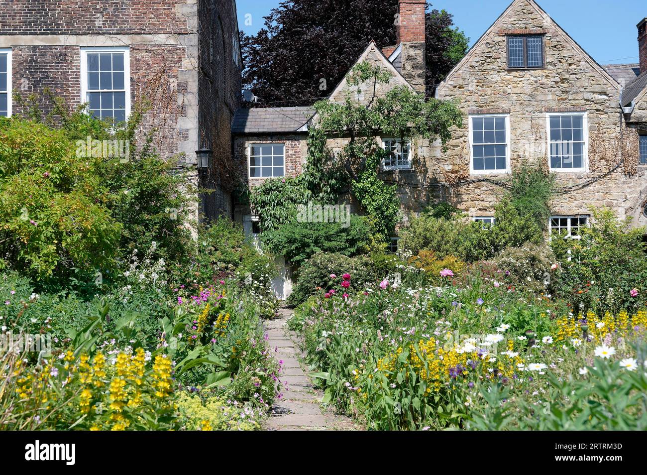 The Georgian Walled Garden, Crook Hall Gardens, Durham, England, United ...