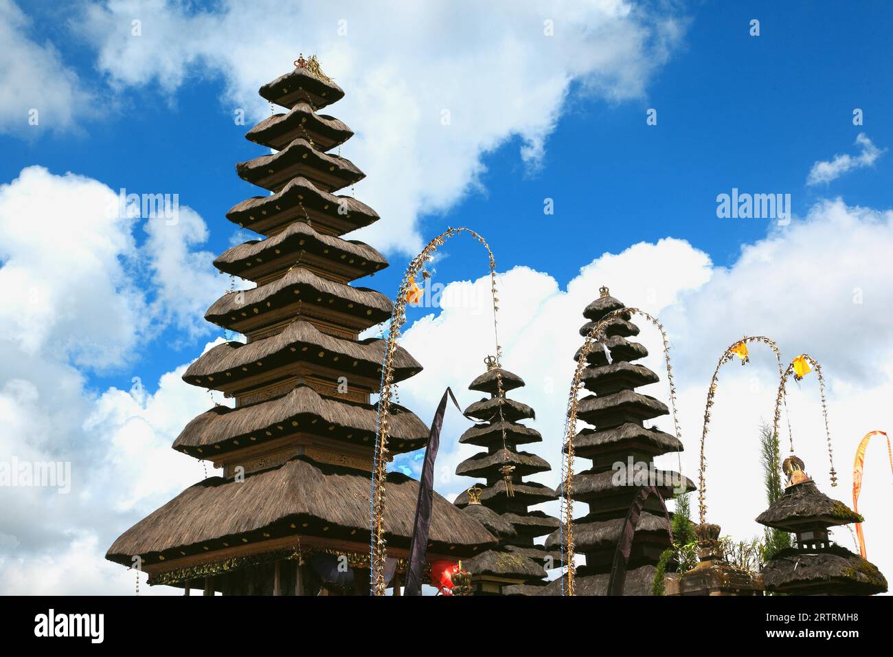 Temple Towers, Kintamani, Bali, Indonesia Stock Photo - Alamy