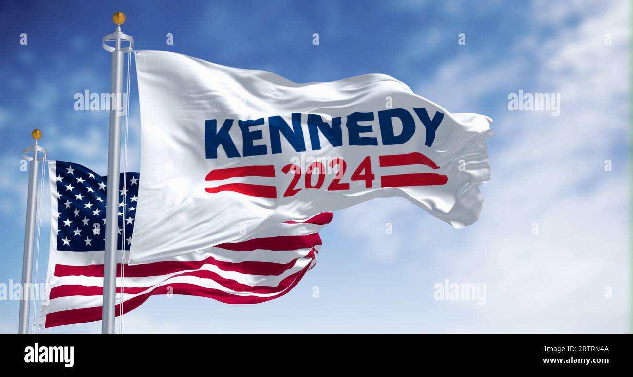 Election 2024 kennedy hi-res stock photography and images - Alamy