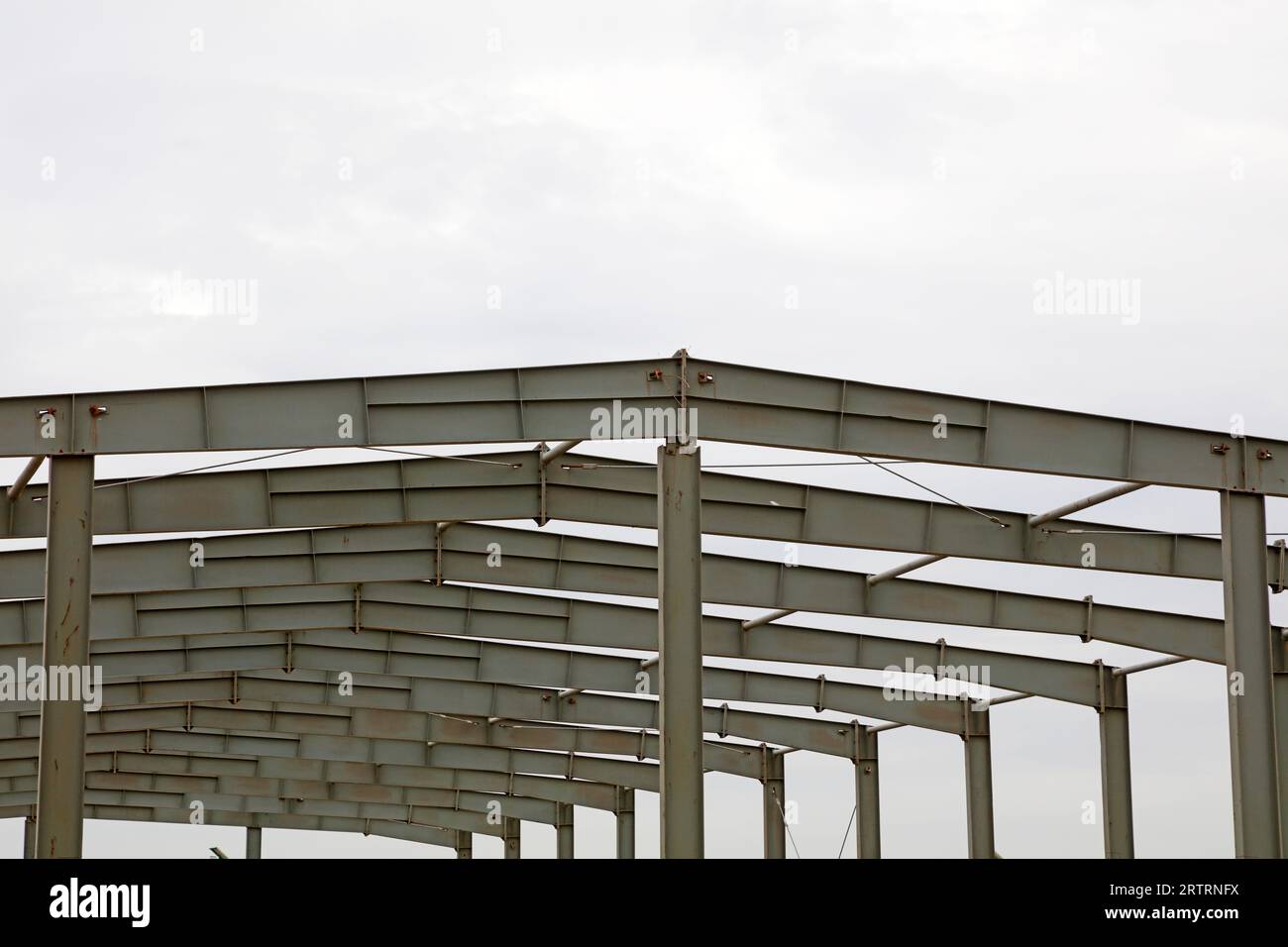 Steel beam frame Stock Photo - Alamy