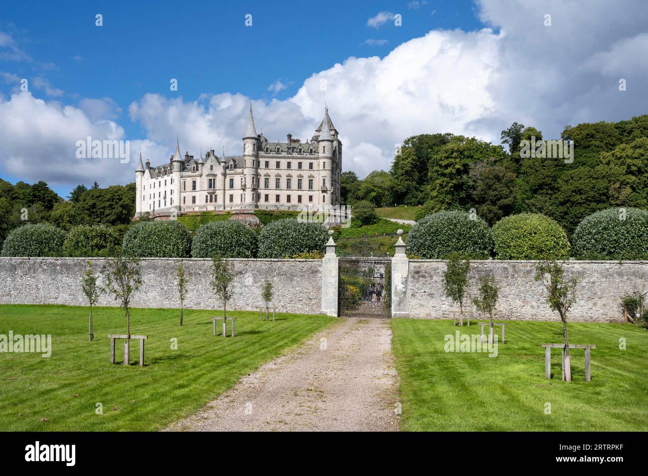 Dunrobin Castle, Golspie, Sutherland, Highlands, Scotland, United ...