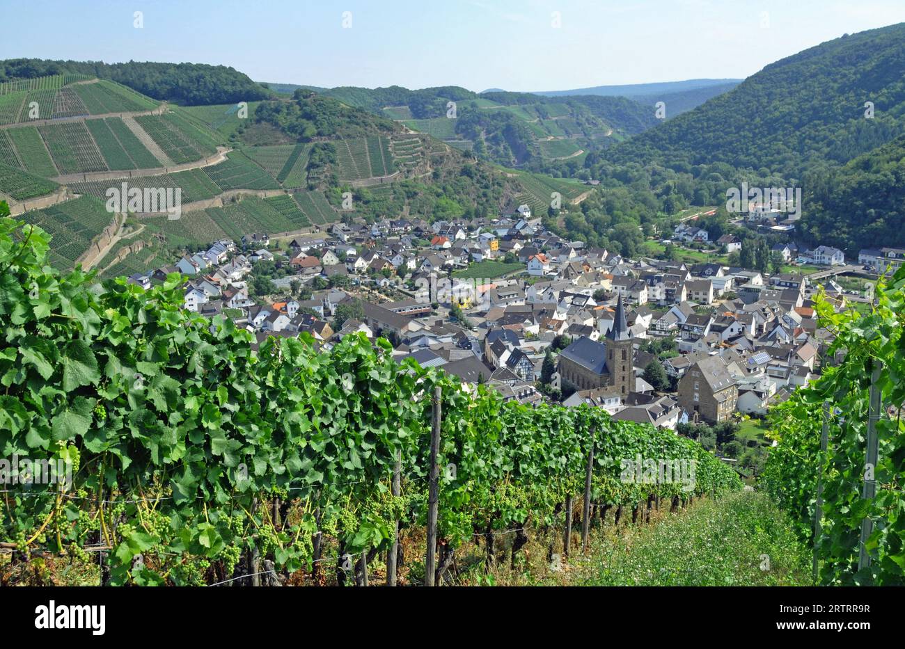 Dernau in the Ahr Valley Stock Photo - Alamy