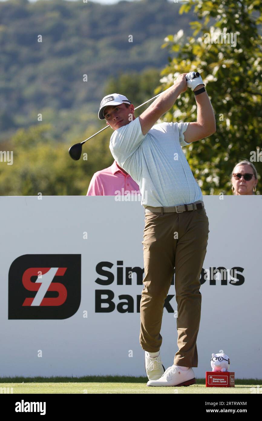 COLLEGE GROVE, TN - SEPTEMBER 14: Joe Weiler tees off No. 10 during the ...