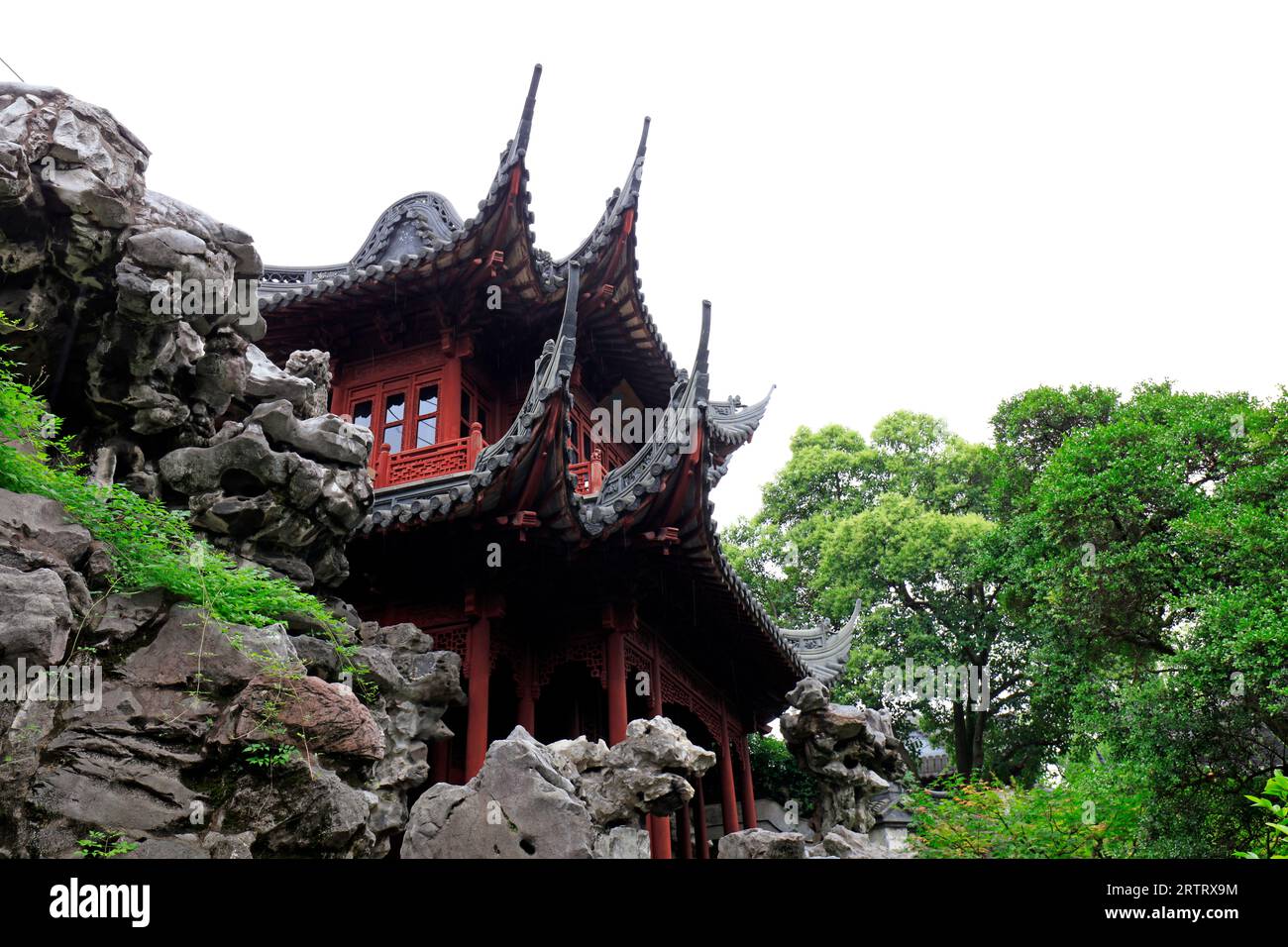 Shanghai, China - May 31, 2018: China classical architecture in Yu ...