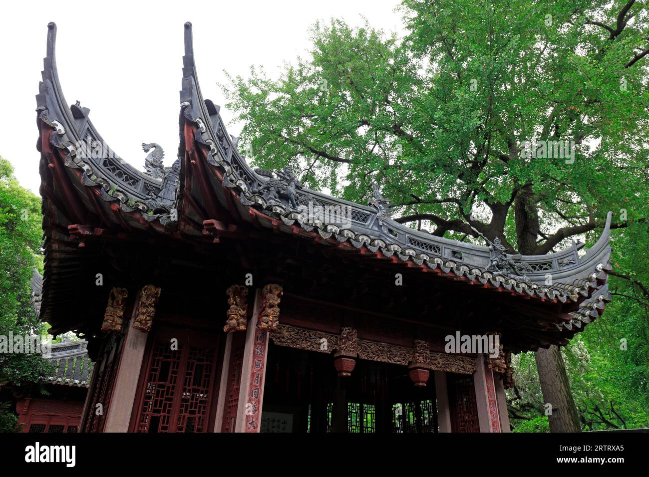Shanghai, China - May 31, 2018: China classical architecture in Yu ...