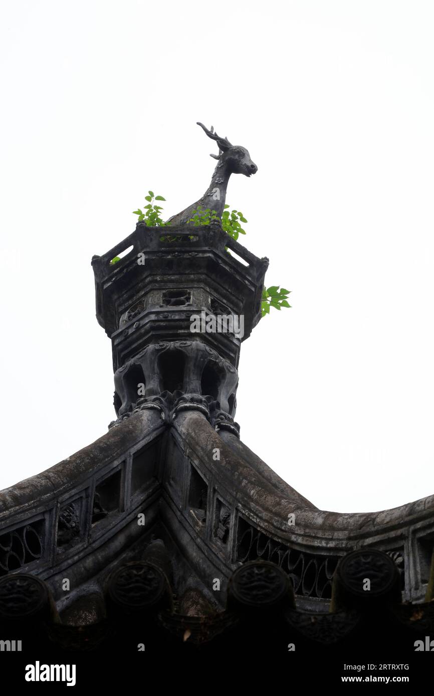 Shanghai, China - May 31, 2018: China classical architecture in Yu ...