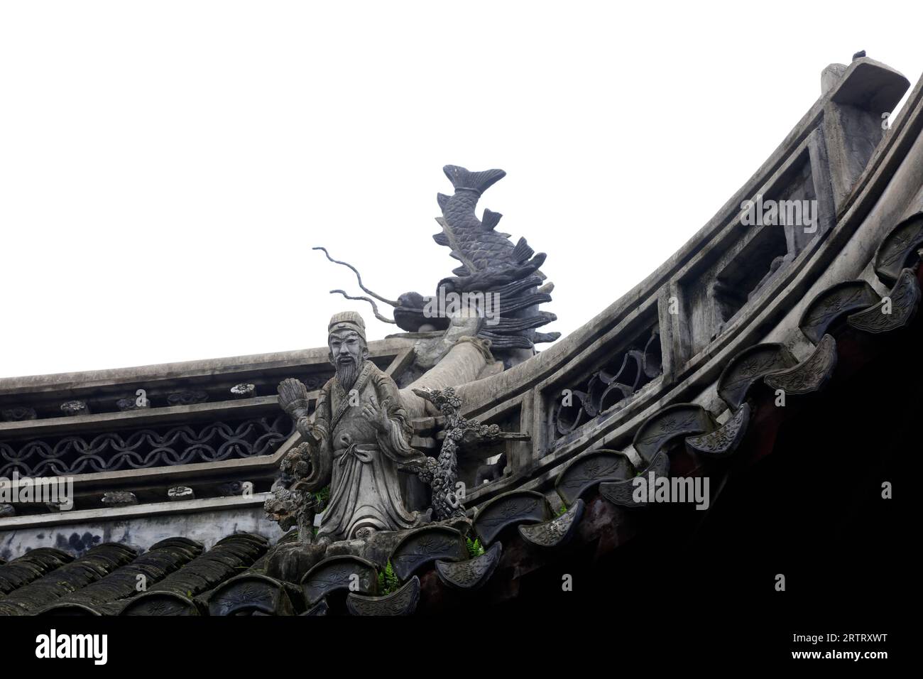 Shanghai, China - May 31, 2018: China classical architecture in Yu ...