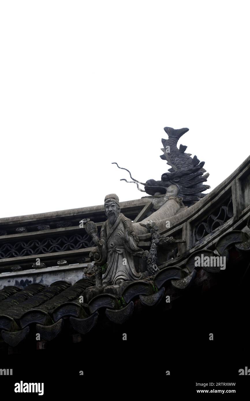 Shanghai, China - May 31, 2018: China classical architecture in Yu ...