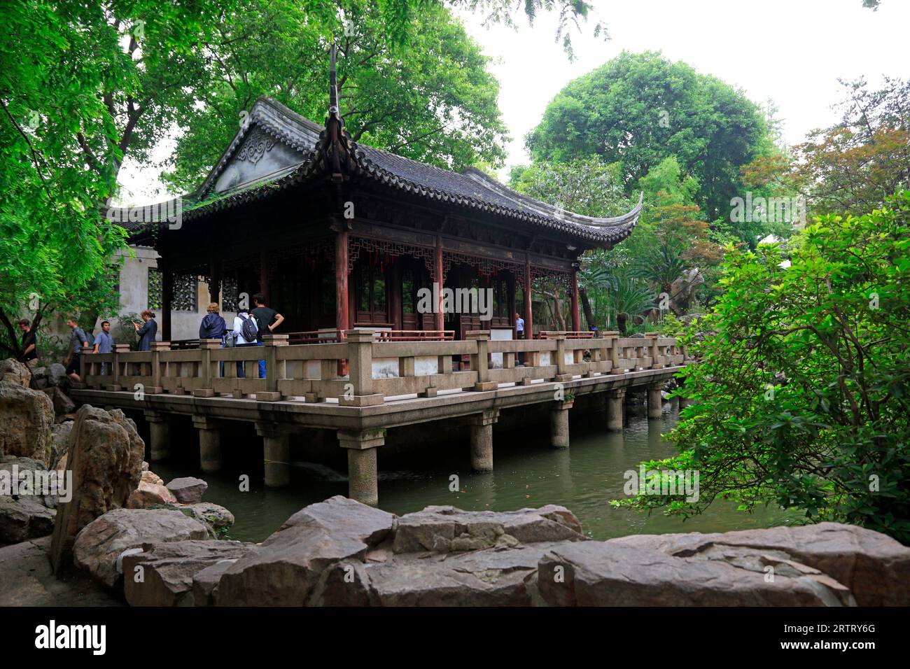 Shanghai, China - May 31, 2018: China classical architecture in Yu ...