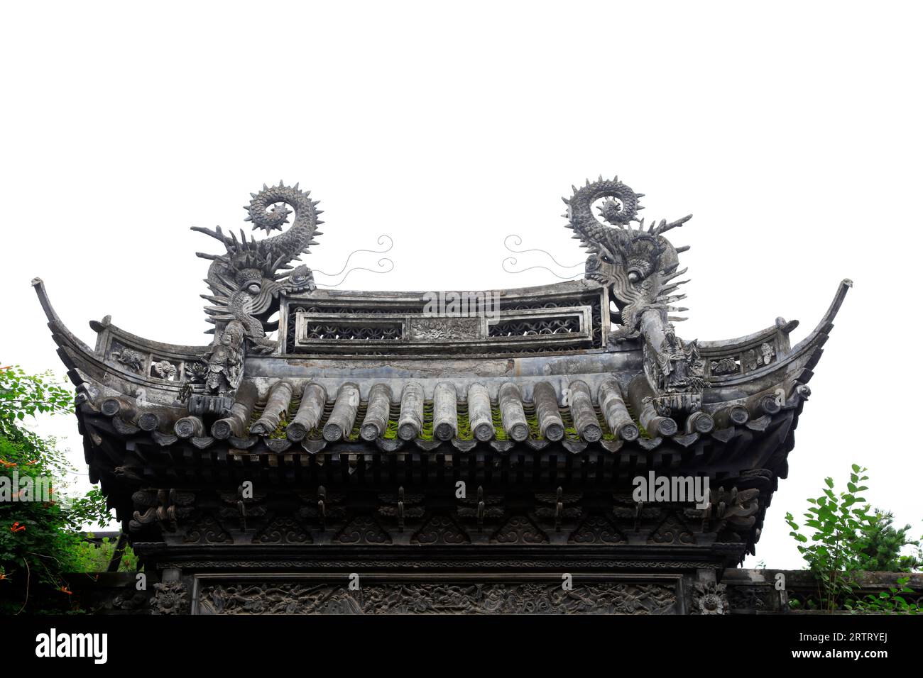 Shanghai, China - May 31, 2018: China classical architecture in Yu ...