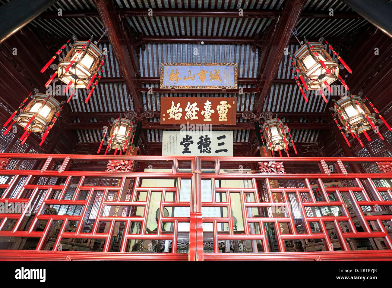 Shanghai, China - May 31, 2018: China classical architecture in Yu ...