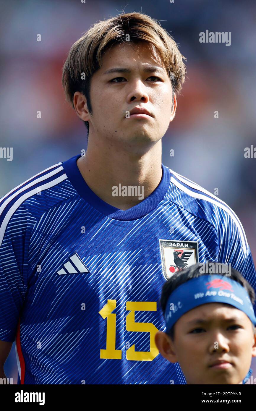 Genk, Belgium. Credit: D. 12th Sep, 2023. Atsuki Ito (JPN) Football/Soccer : International ...