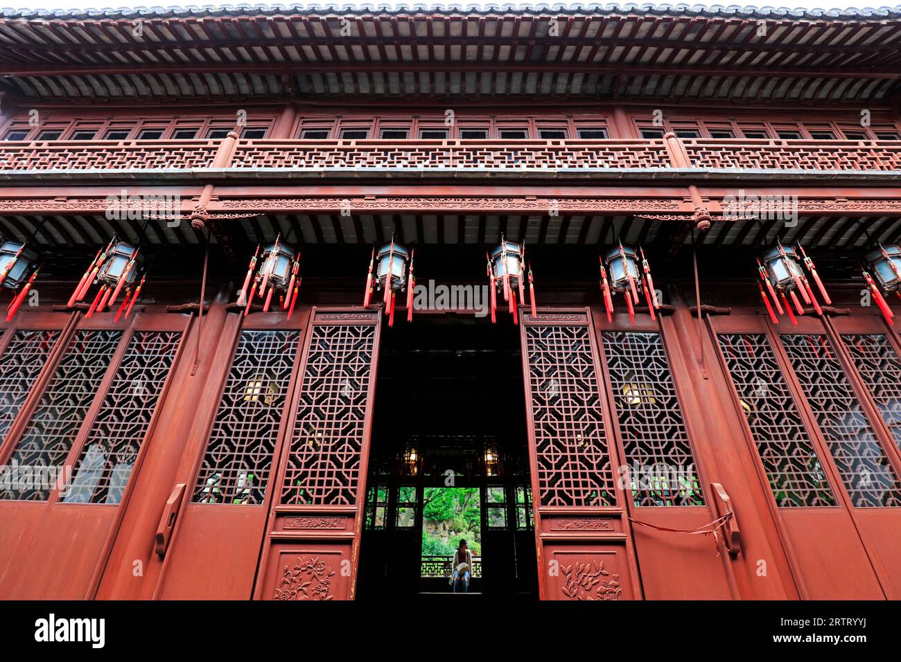 Shanghai, China - May 31, 2018: China classical architecture in Yu ...