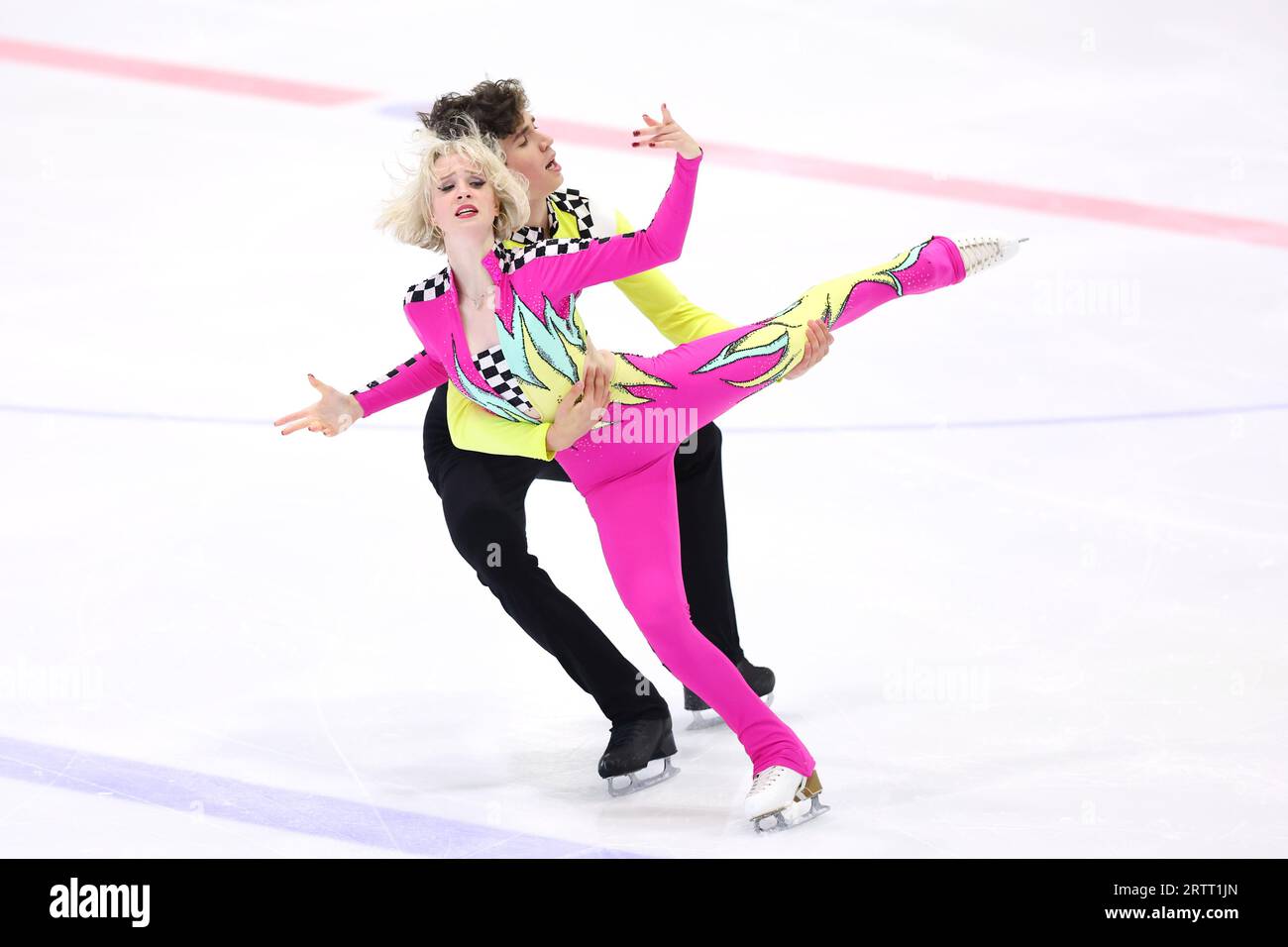 Osaka, Japan. 14th Sep, 2023. Elizabeth TKACHENKO & Alexei KILIAKOV ...