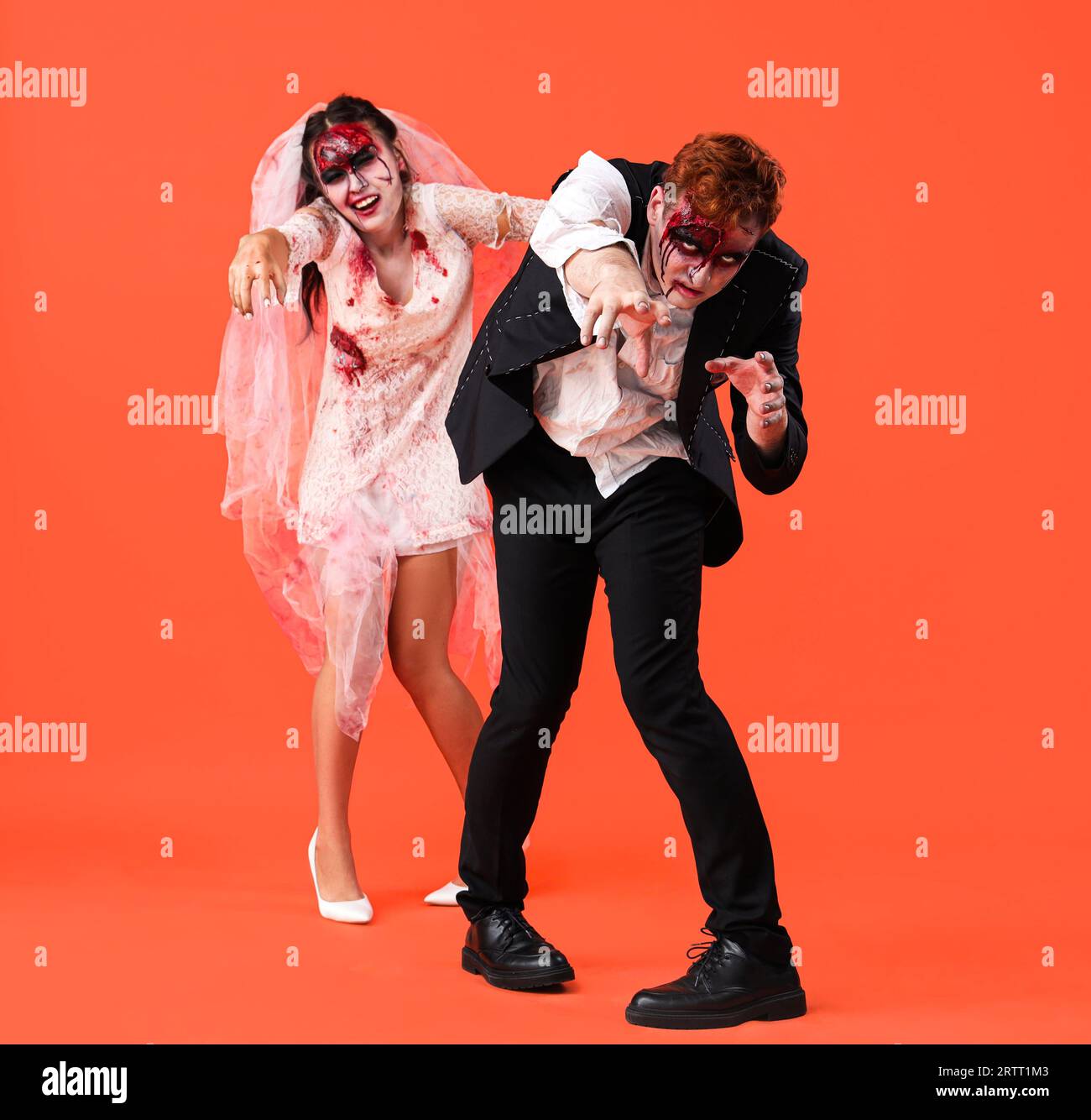 Female bloody bride wedding hi-res stock photography and images - Alamy