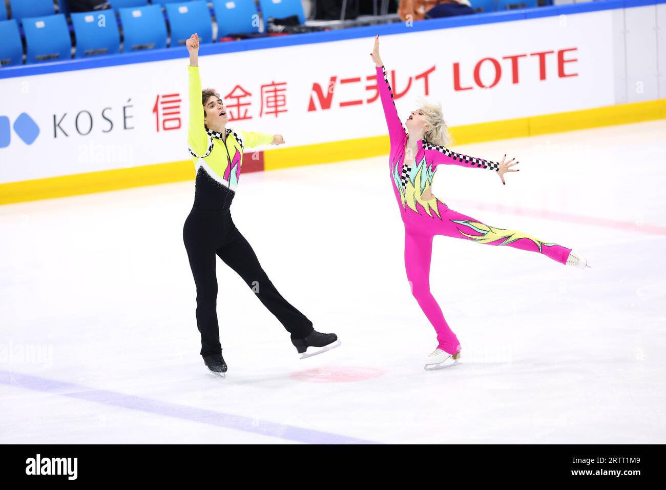 Osaka, Japan. 14th Sep, 2023. Elizabeth TKACHENKO & Alexei KILIAKOV ...