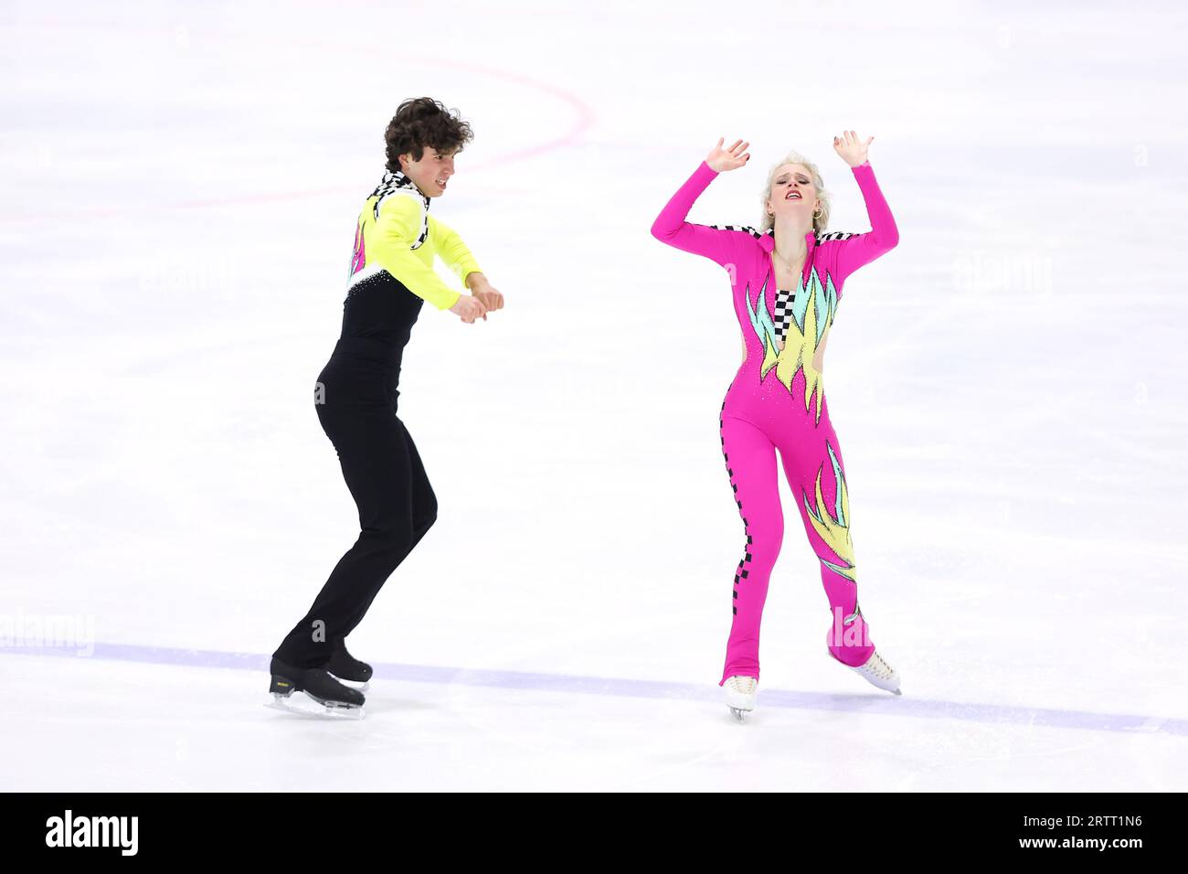 Osaka, Japan. 14th Sep, 2023. Elizabeth TKACHENKO & Alexei KILIAKOV ...