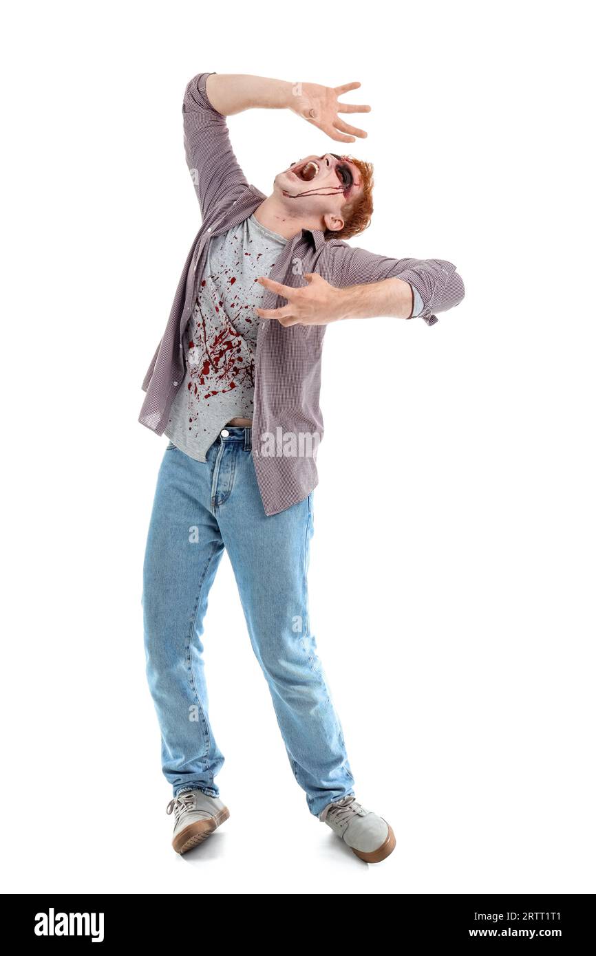 Zombie monster man Cut Out Stock Images & Pictures - Alamy