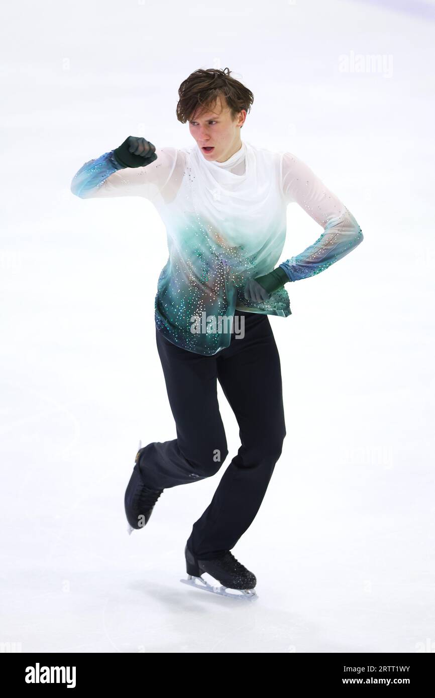 Osaka, Japan. 14th Sep, 2023. Daniel MARTYNOV (USA) Figure Skating ...