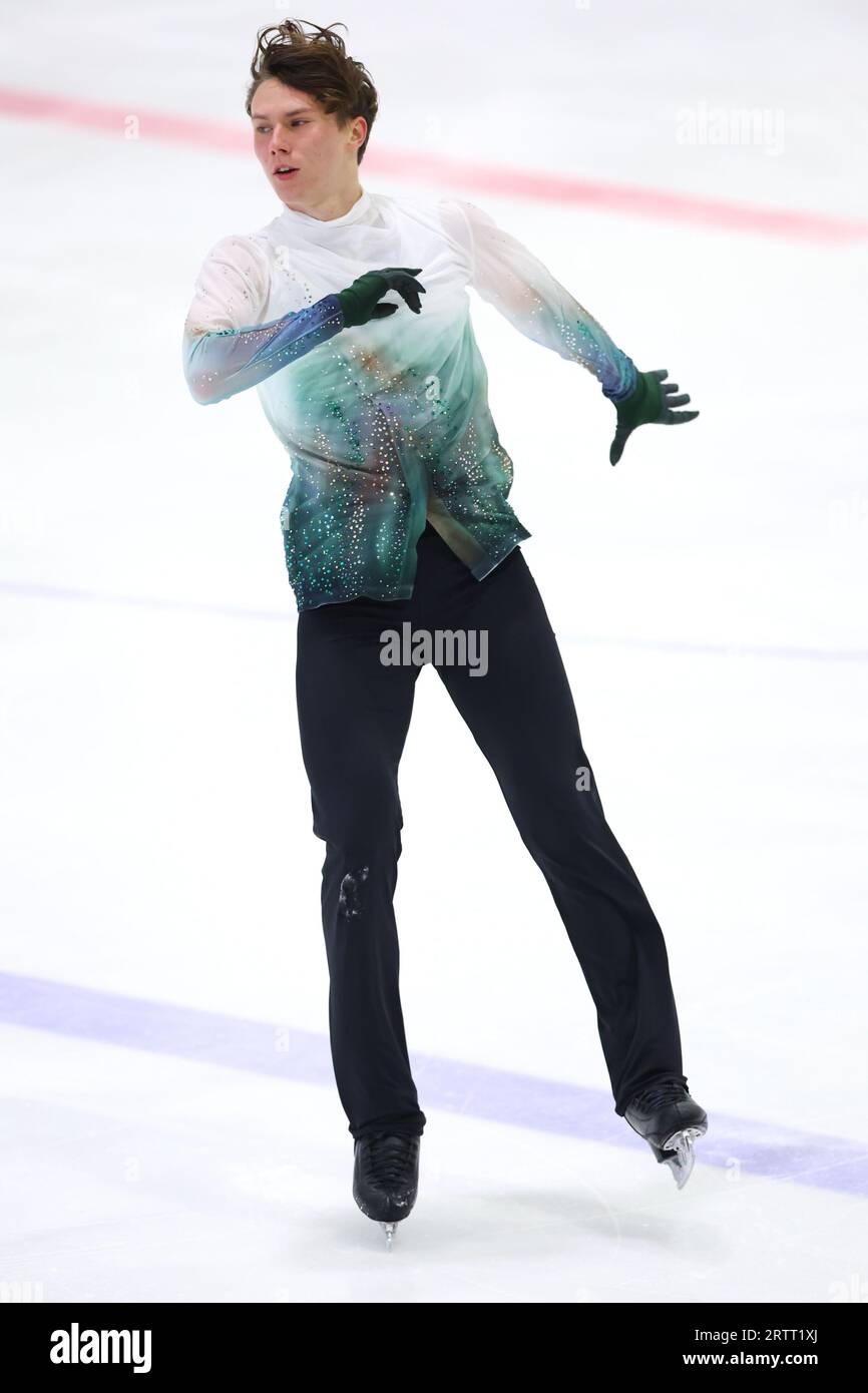 Osaka, Japan. 14th Sep, 2023. Daniel MARTYNOV (USA) Figure Skating ...