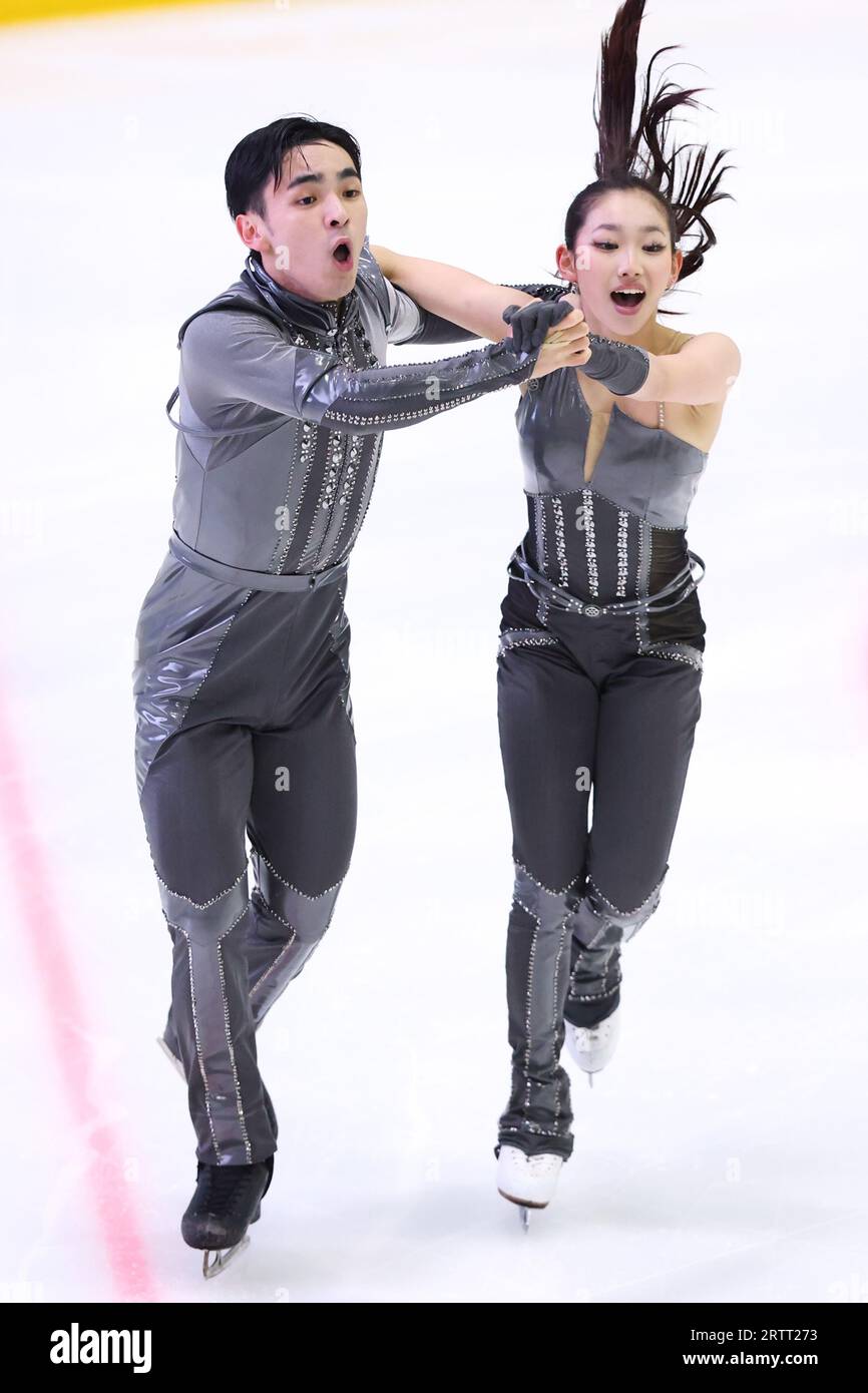 Osaka, Japan. 14th Sep, 2023. Sara Kishimoto & Atsuhiko Tamura (JPN ...