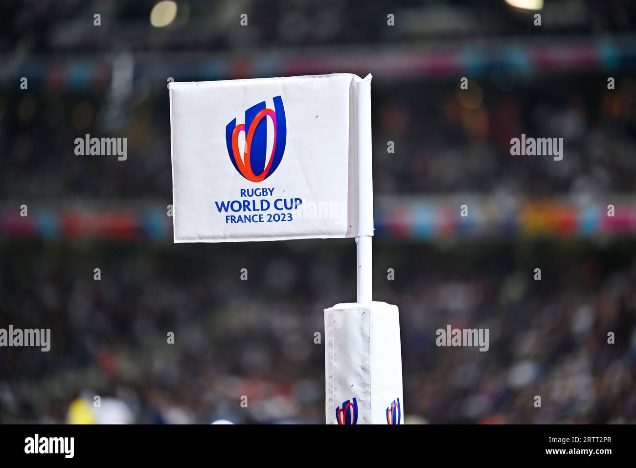 Paris, France. 14th Sep, 2023. Atmosphere illustration with a post or ...