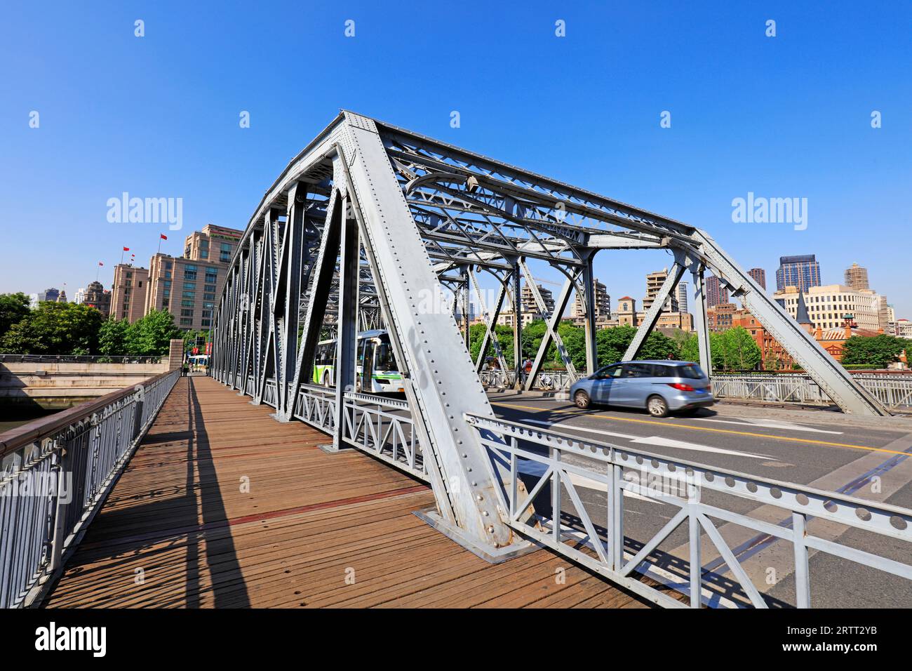 Shanghai, China - June 1, 2018: Garden Bridge of Shanghai,China Stock ...