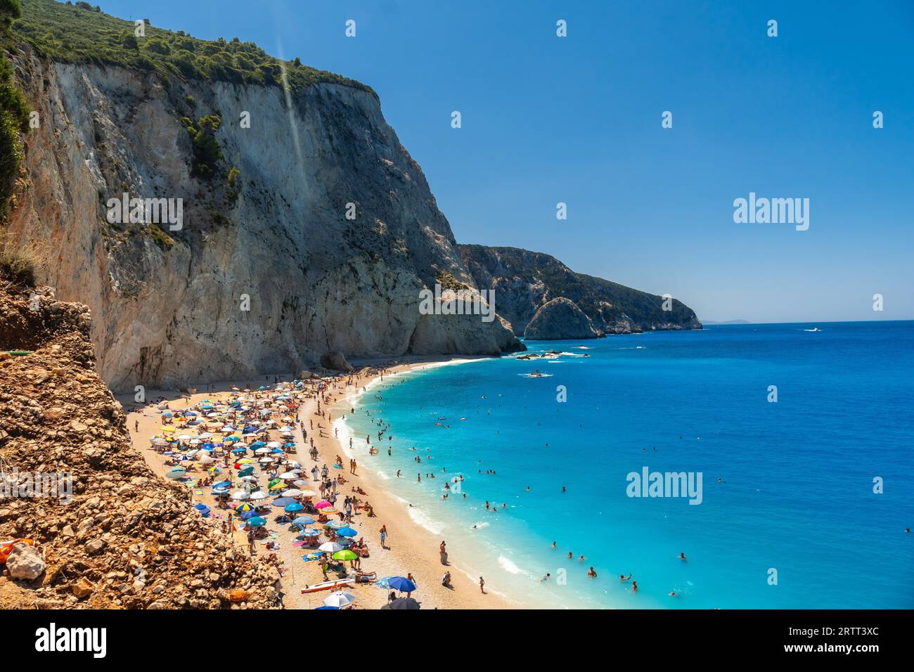 Aerial view lefkada greece hi-res stock photography and images - Alamy