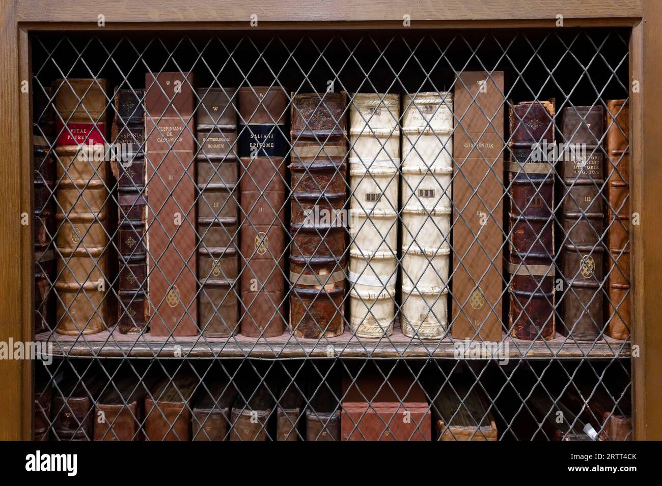 Interior view, University Library (Bishop Cosin Library), Palace Green ...