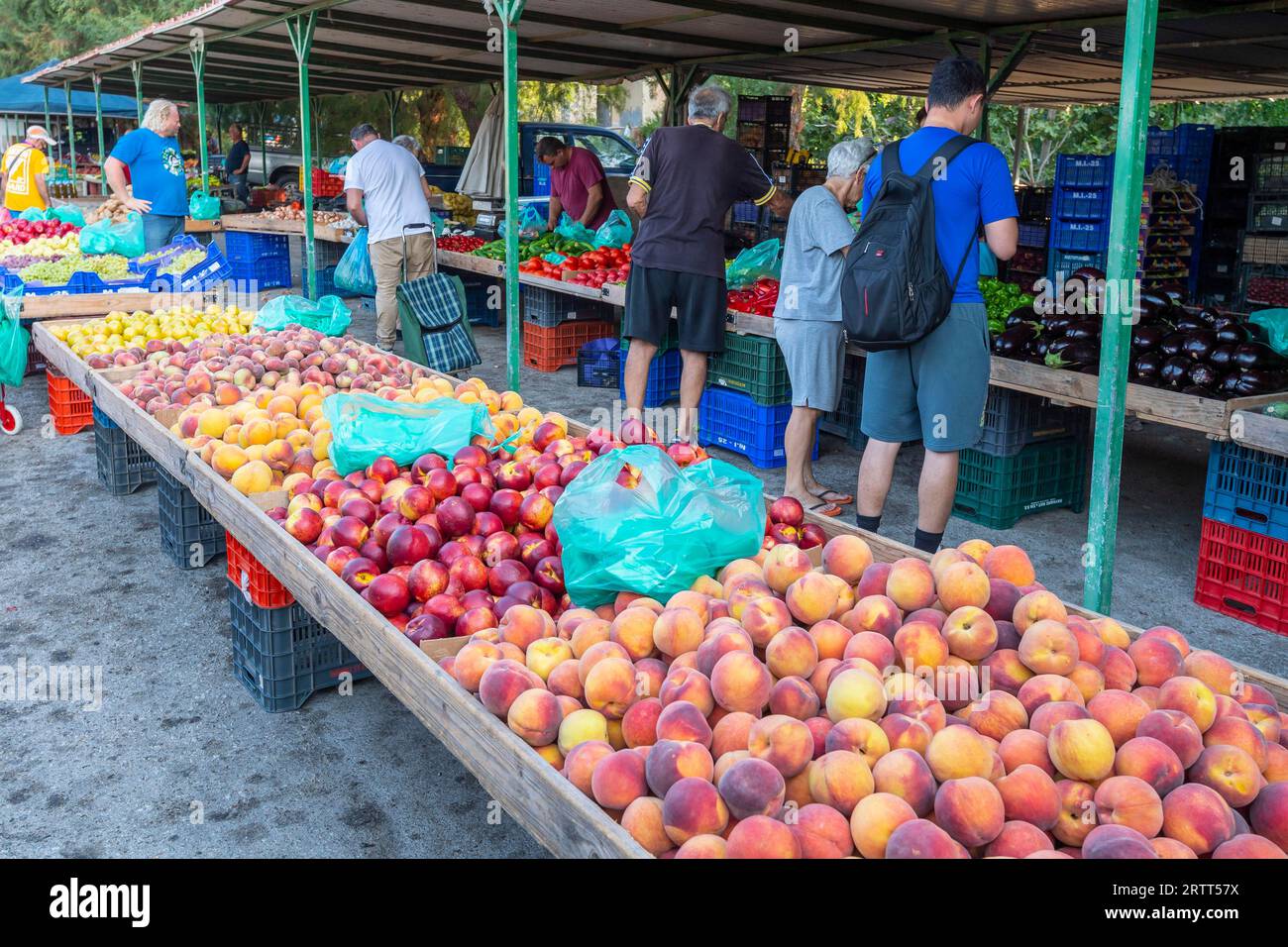 Fruit vegetables market city greece hi-res stock photography and images - Alamy