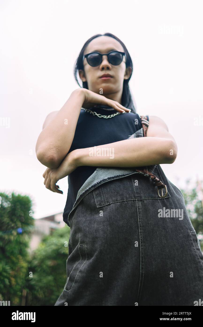 Young mulatto man standing hi-res stock photography and images - Alamy
