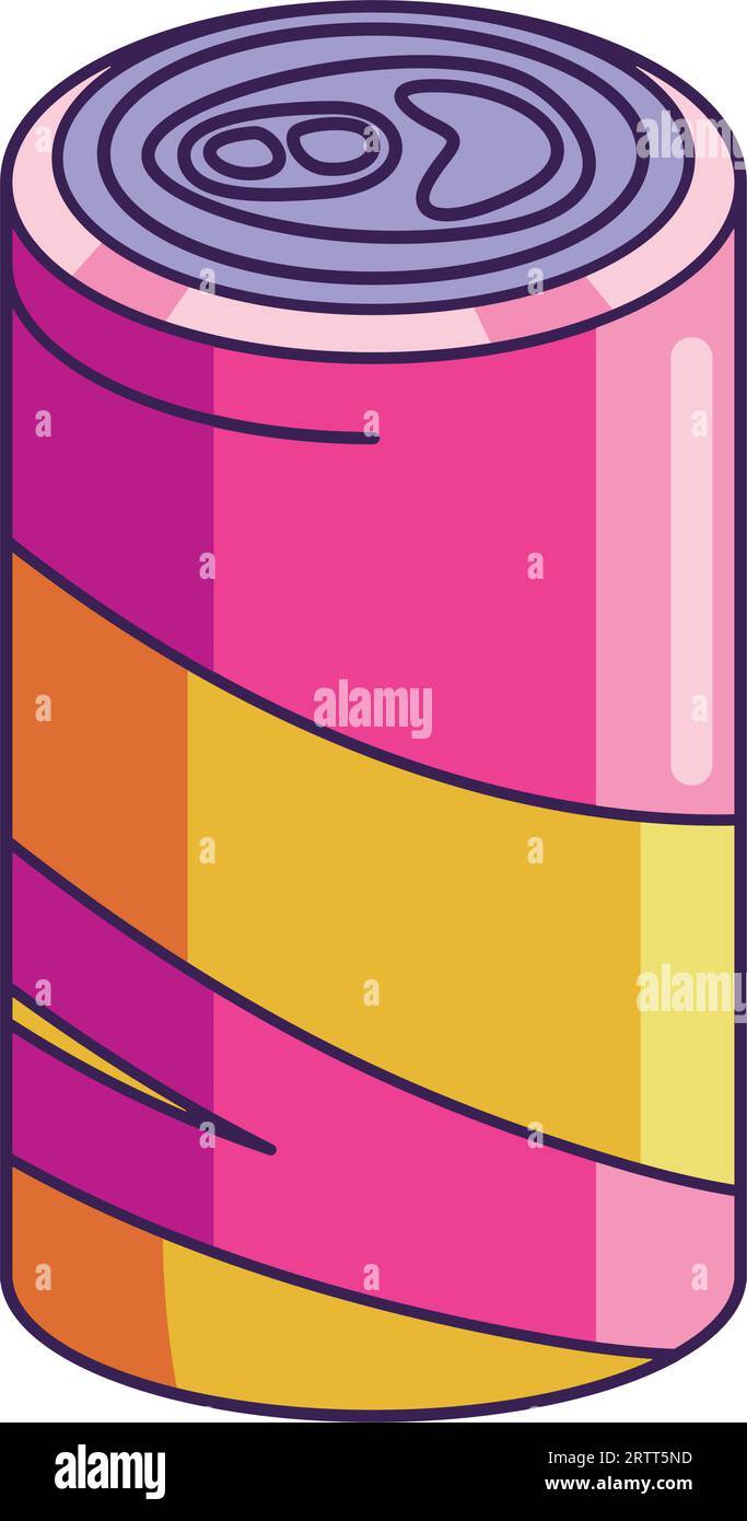 Old soda can Stock Vector Images - Alamy