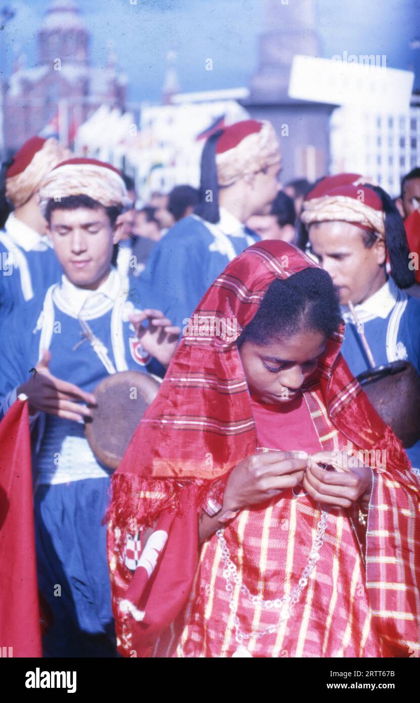 DEU, Germany, Lueneburg: These historic photos of the 1957 World Youth ...