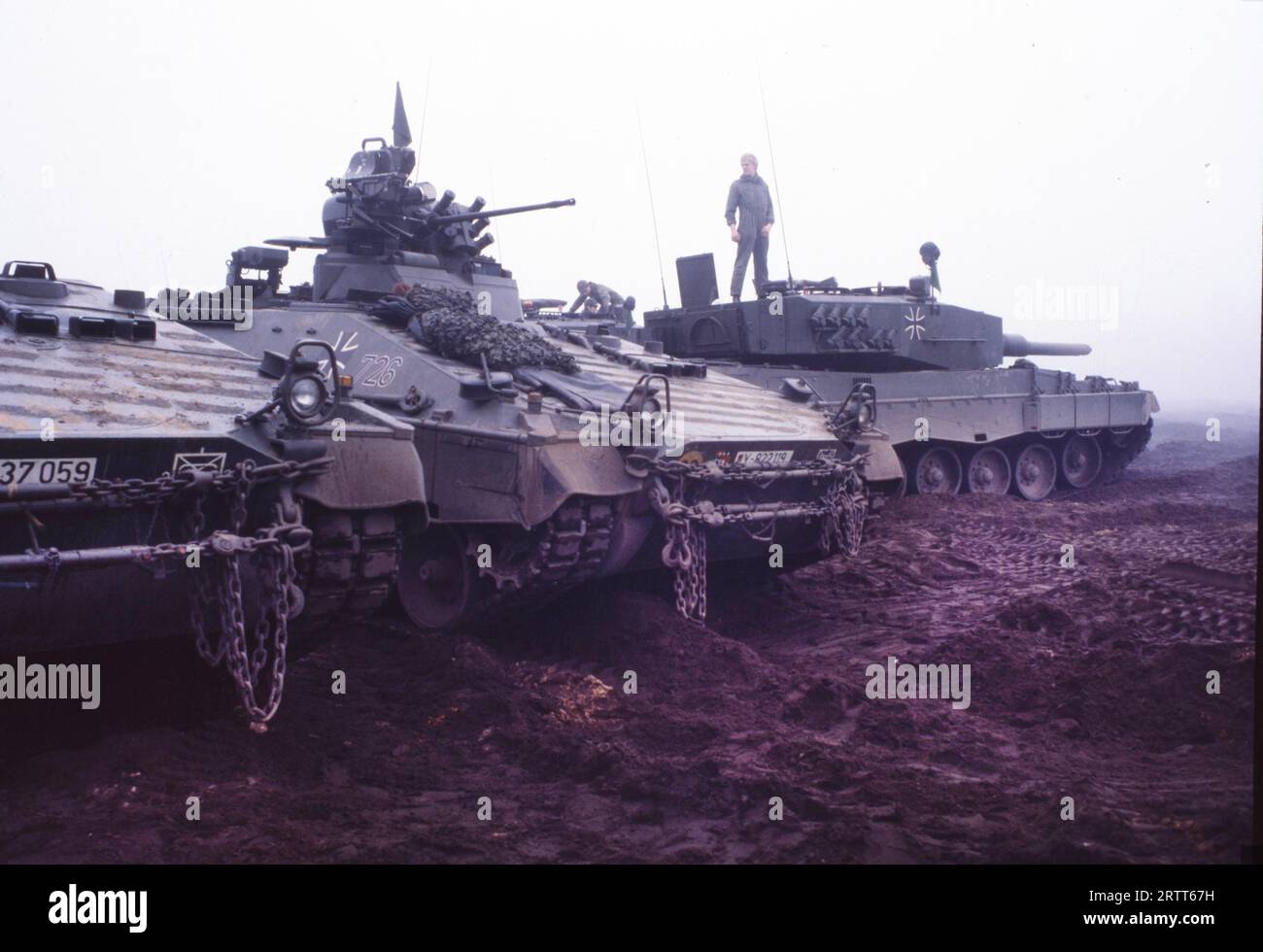 DEU, Germany: The historical slides from the times 80-90s, Soltau ...