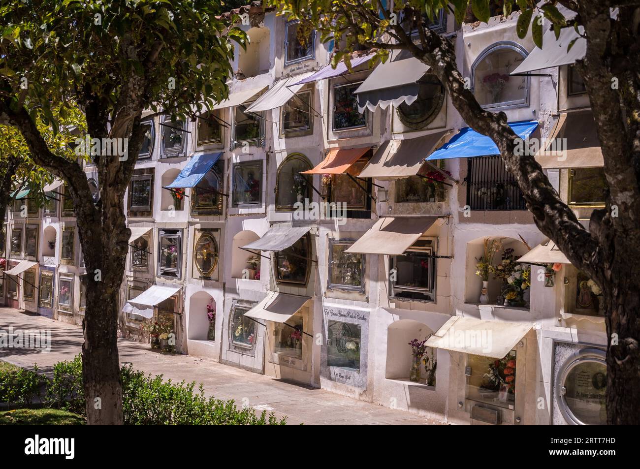 Beautiful Tombs at Cementary in Sucre, Bolivia Stock Photo - Alamy