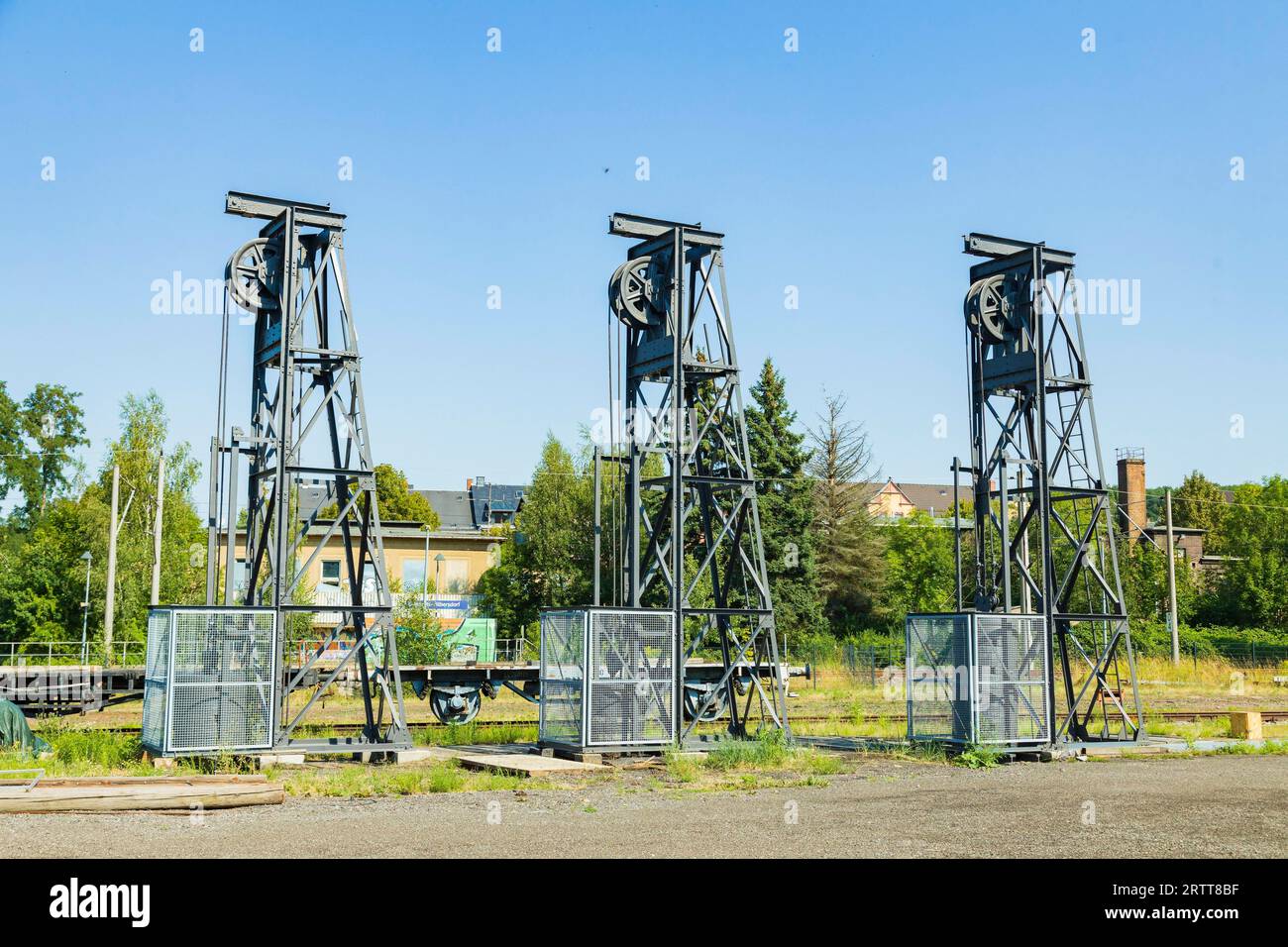 Saxon Monorail Museum Chemnitz, Rinsing Plant of the Rope Drainage ...