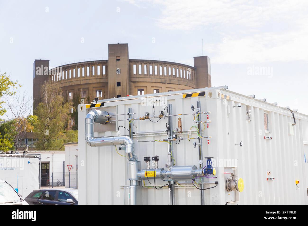 High-temperature electrolysis unit for hydrogen production in the ...