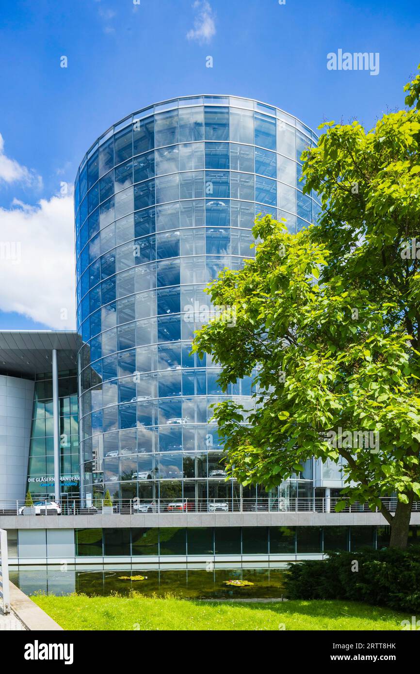 The Transparent Factory in Dresden is one of three production sites of ...