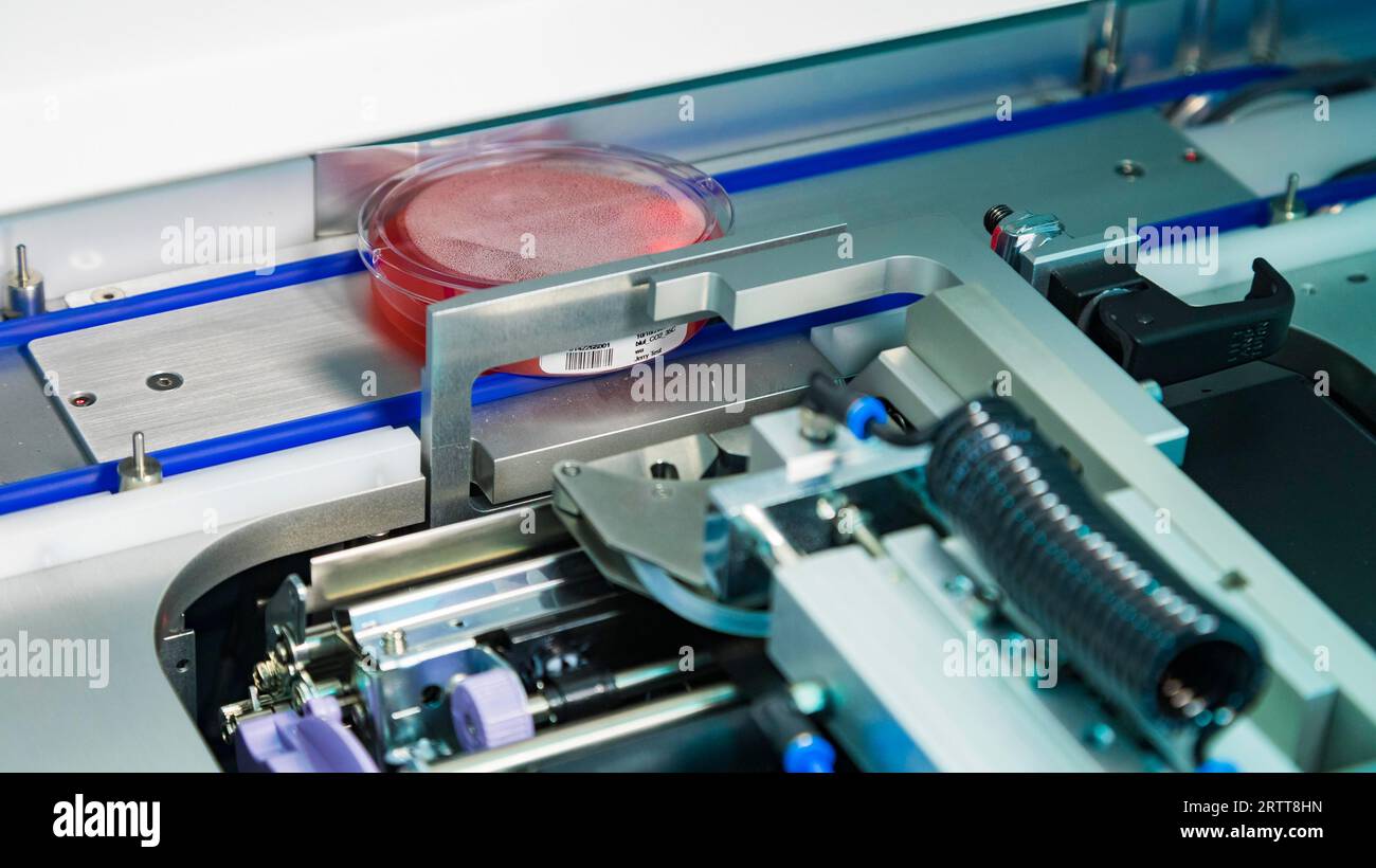 New laboratory automat Stock Photo - Alamy