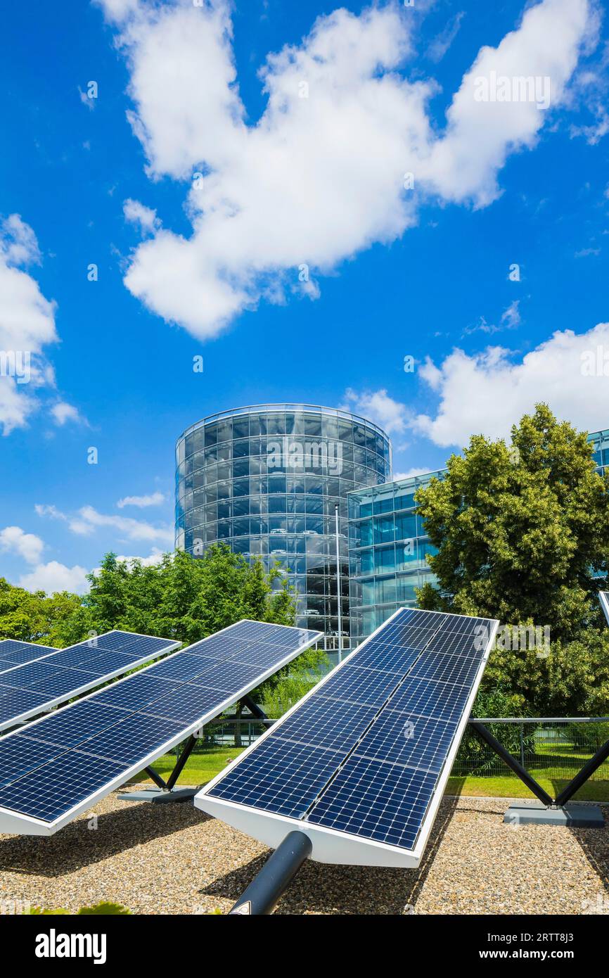 The Transparent Factory in Dresden is one of three production sites of ...