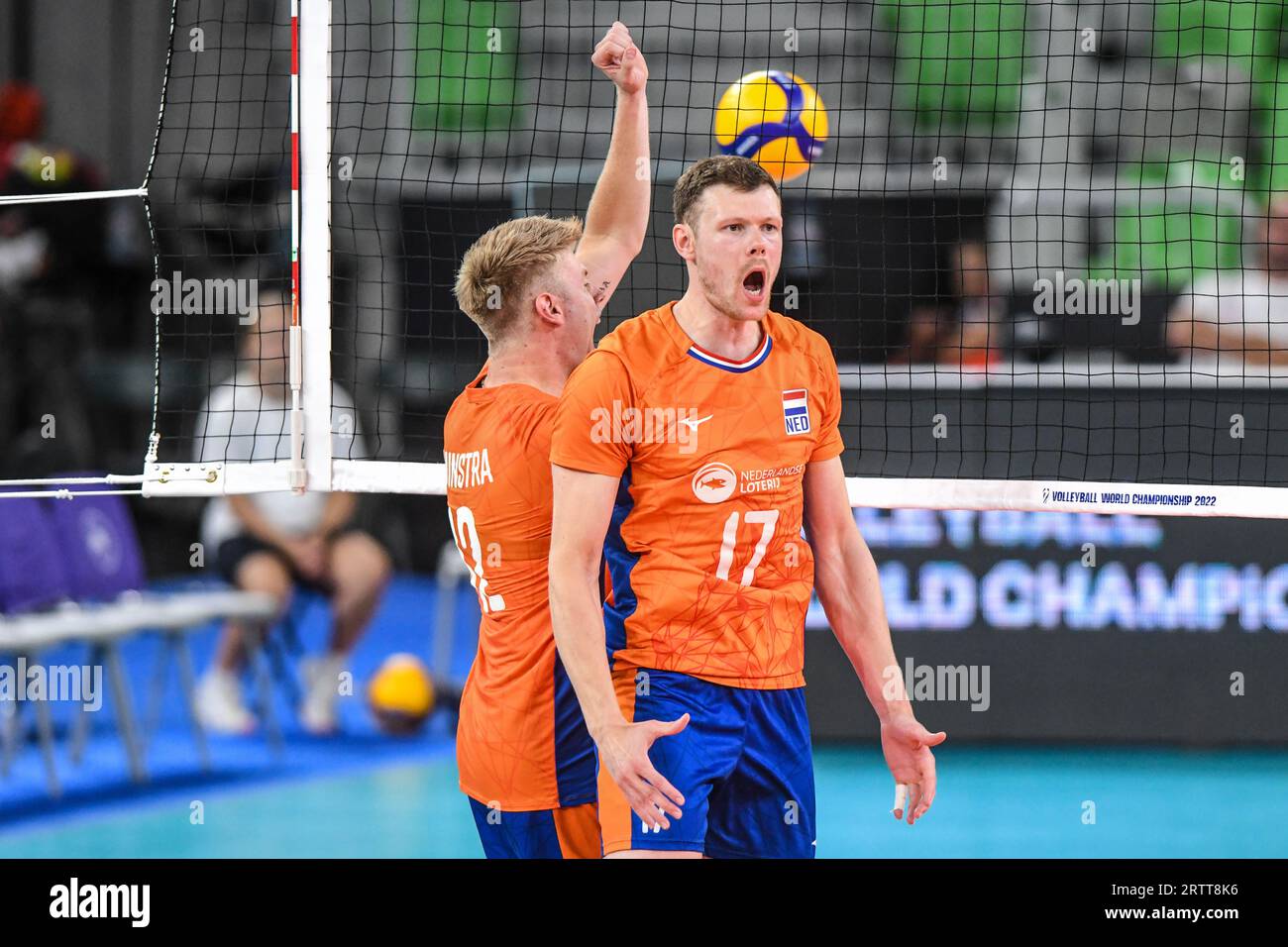 Michael Parkinson, Junior Tuinstra (Netherlands). Volleyball World ...