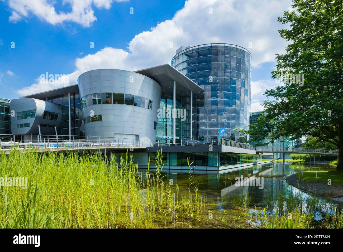 The Transparent Factory in Dresden is one of three production sites of ...