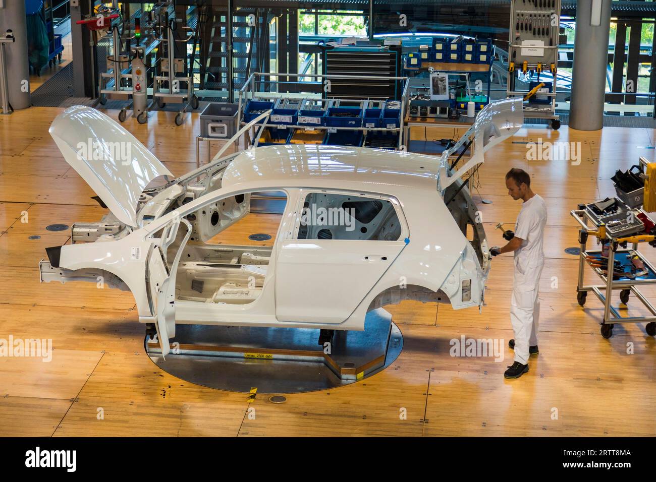 Transparent production in the Transparent Factory. After the phasing ...