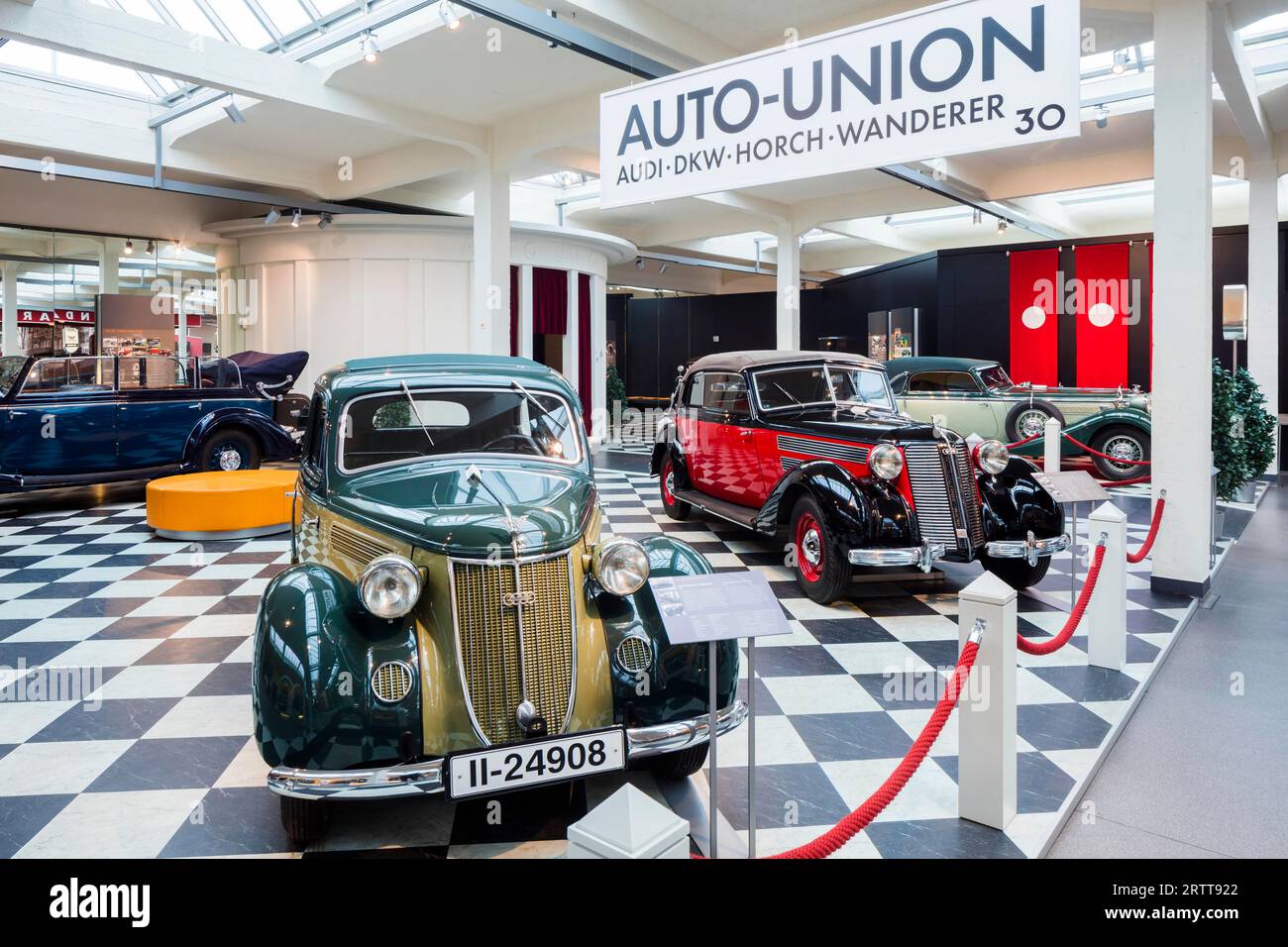 The August Horch Museum is an automobile museum in Zwickau that opened ...